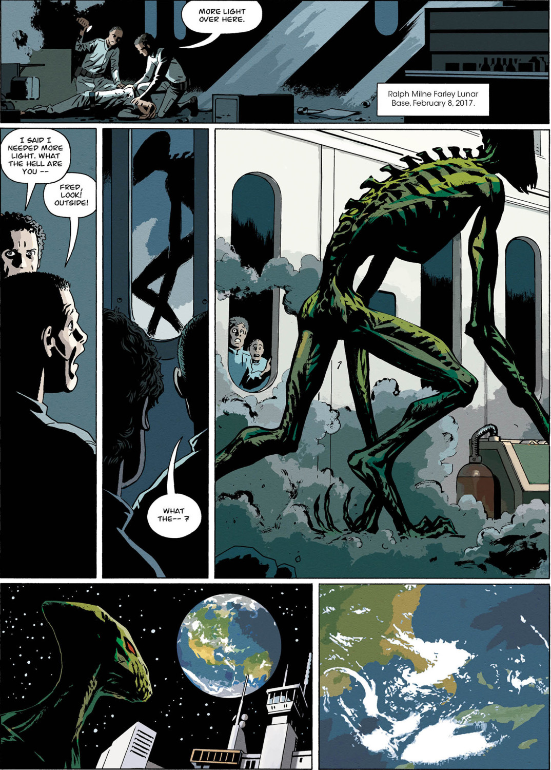 Titan Comics' Advanced Preview: New Alien-Apocalypse Horror World War X ...