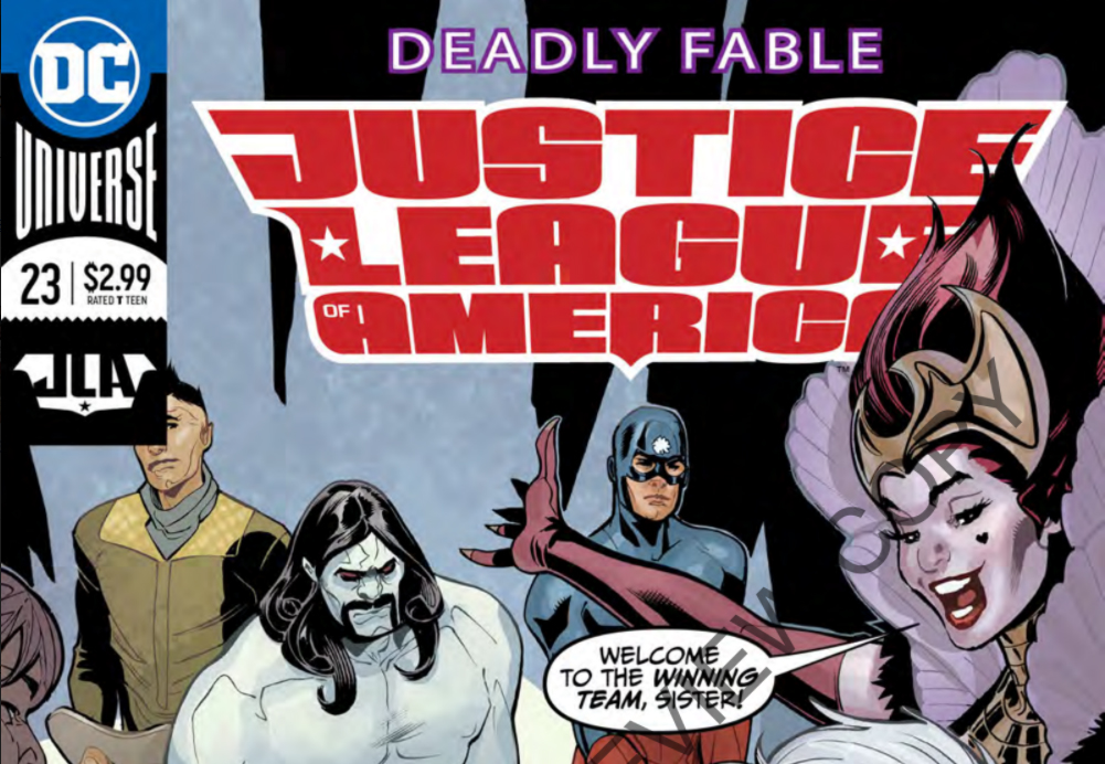 Justice League of America #23: Deadly Fable - FangirlNation Magazine