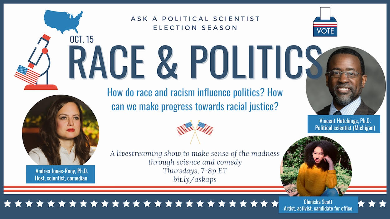 Ask a Political Scientist to Tackle 'Race & Politics' - FangirlNation ...