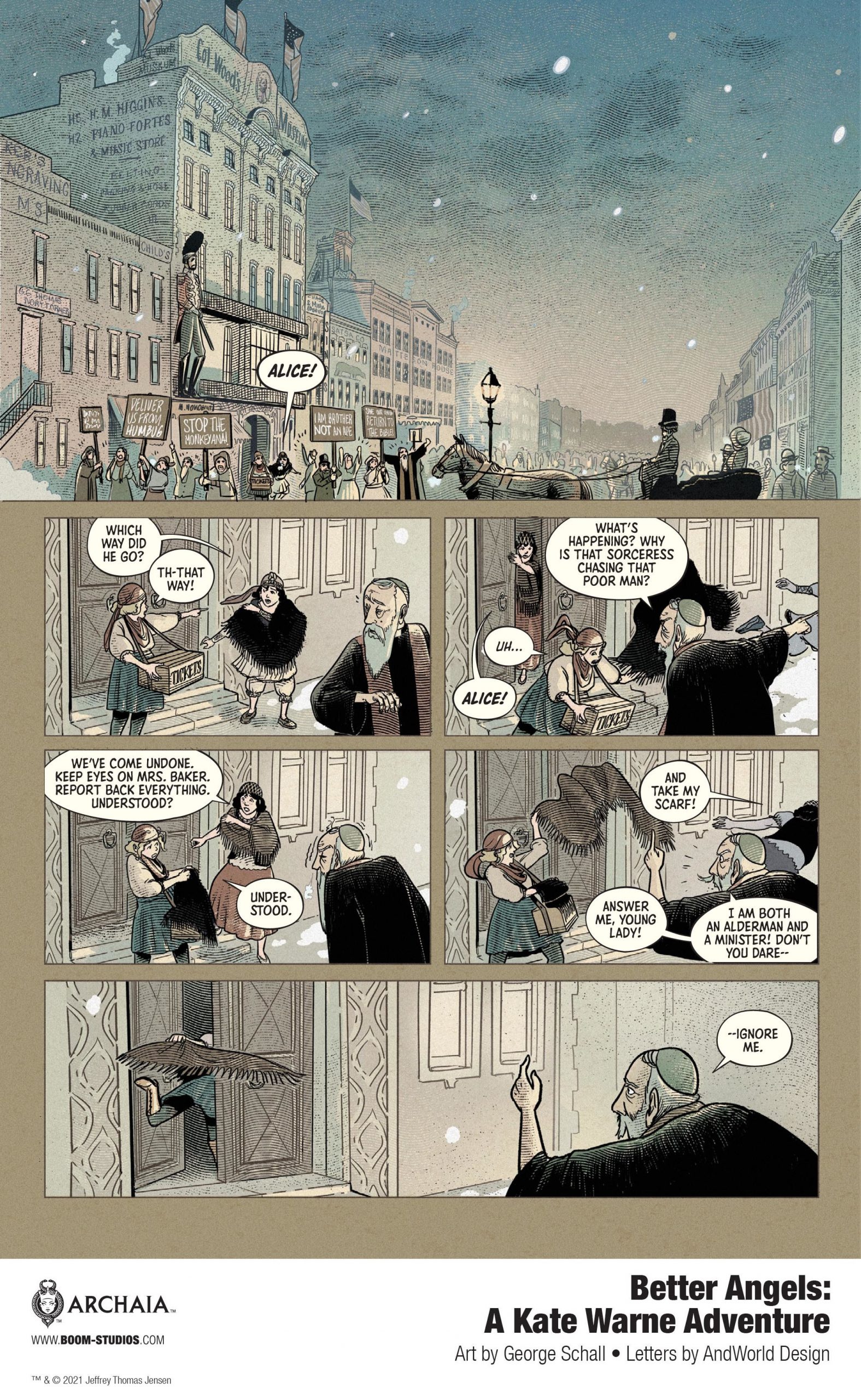 BOOM! Released Preview of the Upcoming Comic About America's First ...