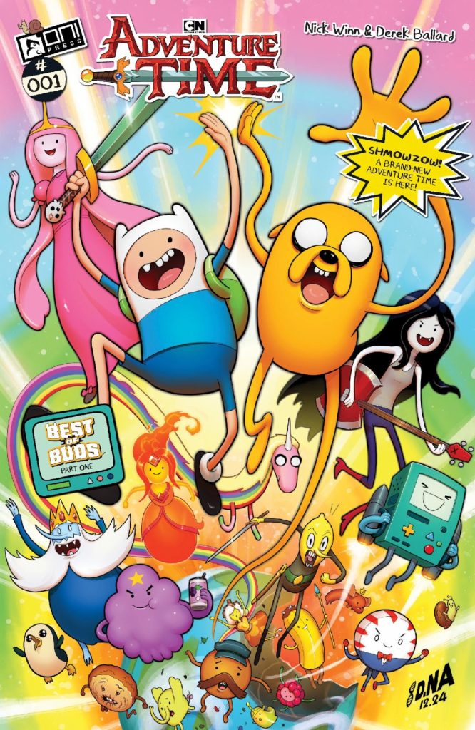 Mathematical! Oni Press Announces 'Adventure Time' Comic Series ...